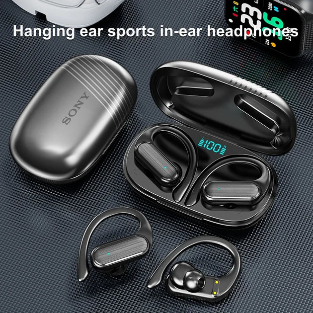 Fones de ouvido original sony a520, bluetooth, verdadeiro, sem fio, co ...